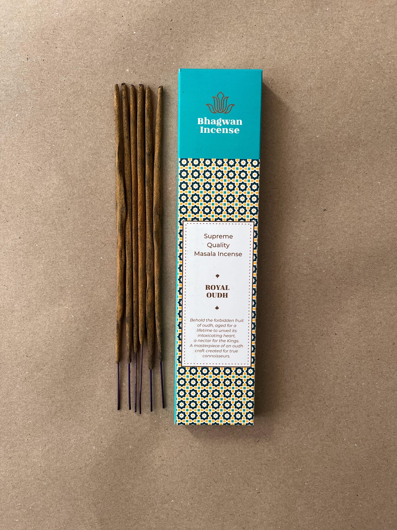 Royal Oudh | Incense Sticks by Bhagwan – Lotus Zen Incense