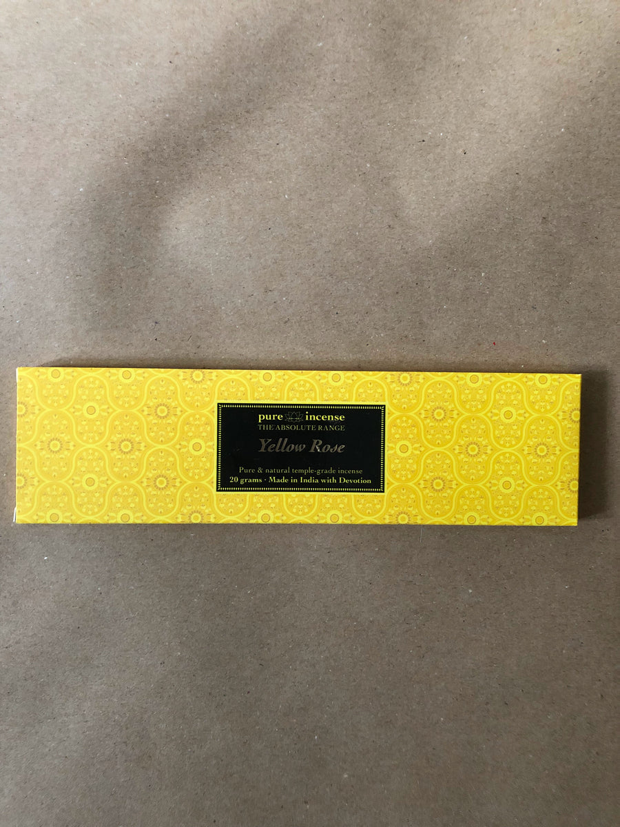 Yellow Rose | Absolute 20gm by Pure Incense – Lotus Zen Incense