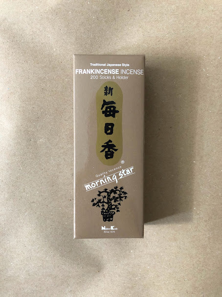 Frankincense Incense Large Box | Morning Star by Nippon Kodo – Lotus ...