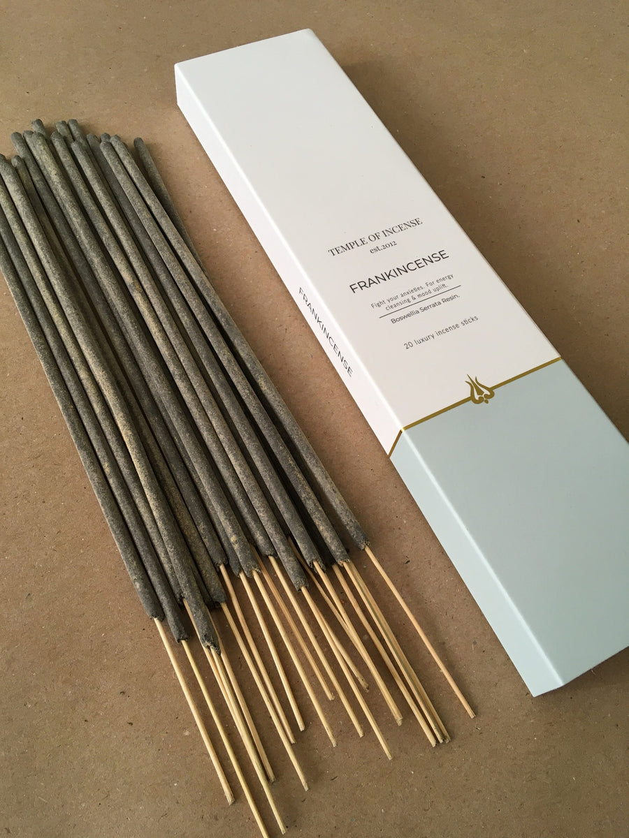 Frankincense | Incense Sticks by Temple of Incense – Lotus Zen Incense