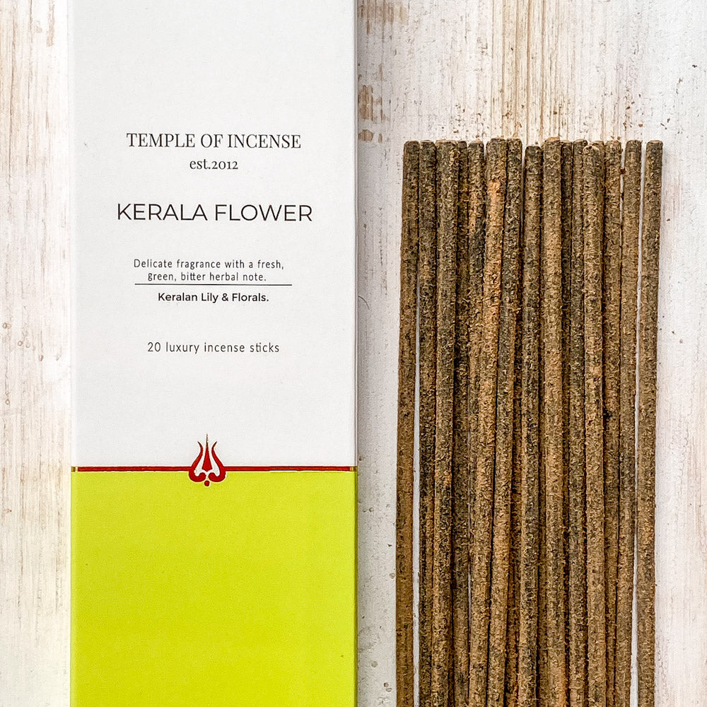 Kerala Flower | Incense Sticks by Temple of Incense – Lotus Zen Incense